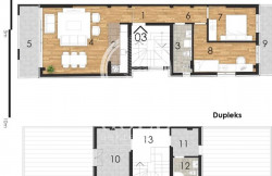 NOVOGRADNJA-ČETVOROSOBAN 114m2 SA KROVNOM TERASOM OD 70m2 ID#8878