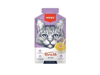 Wanpy Cat Bujon za mačke - Pačetina 50g