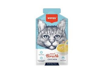 Wanpy Cat Bujon za mačke - Piletina 50g