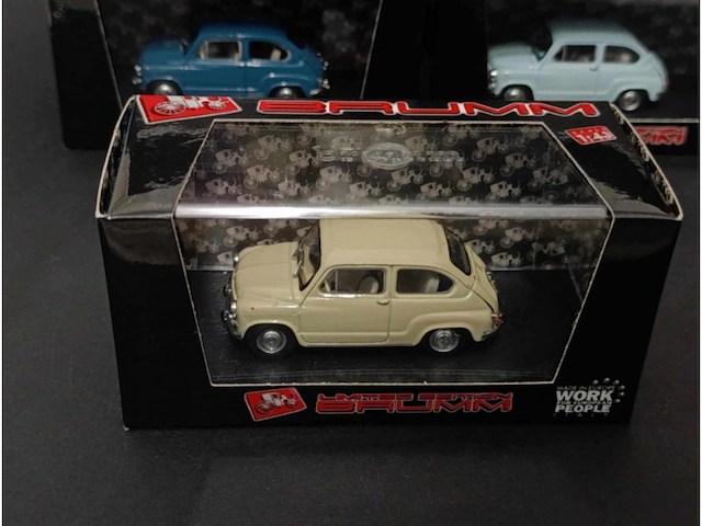 Brumm - Fiat 600 - Zastava 750