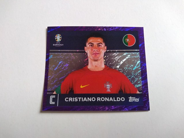 EURO 2024 GERMANY Topps RONALDO POR 2 paralela