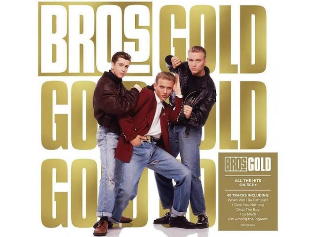 Bros - Gold, 3 x CD Box Set