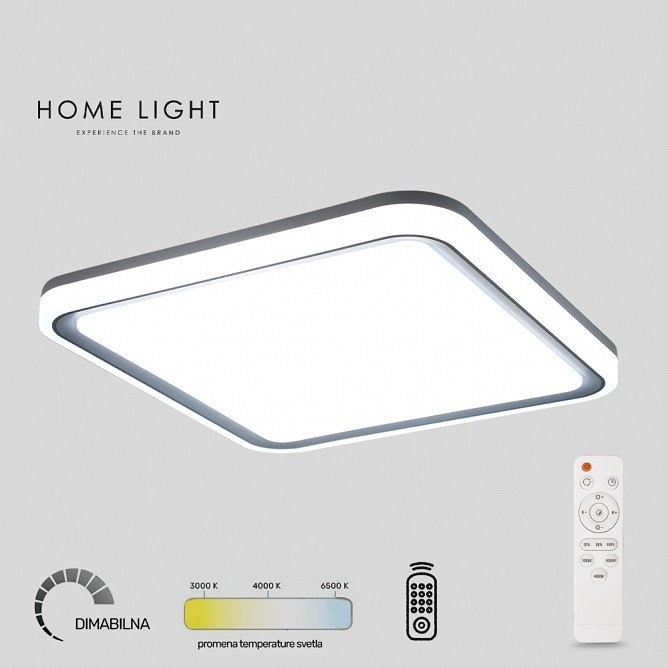 LED PLAFONJERA SA DALJINSKIM 24 48W CCT VESTA 666 BBLINK