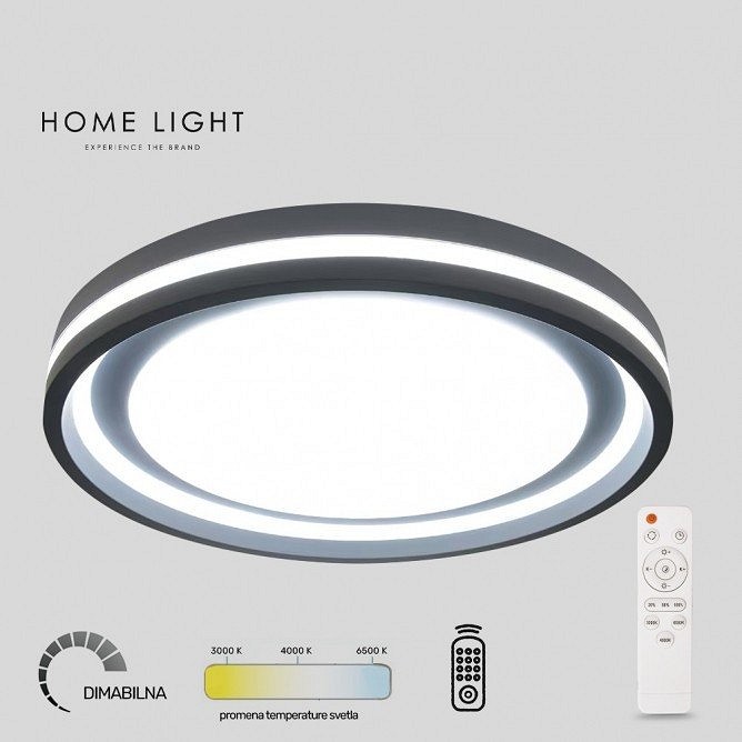 LED PLAFONJERA SA DALJINSKIM 24 48W CCT VESTA 665 BBLINK