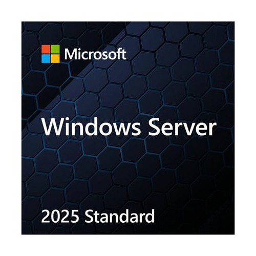 Microsoft Windows Svr Std 2025 64Bit English 1pk DSP OEI DVD 16 Core | EP2-25187