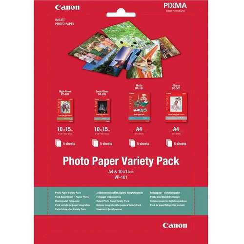 CANON Foto papir VARIETY-PACK S+A4