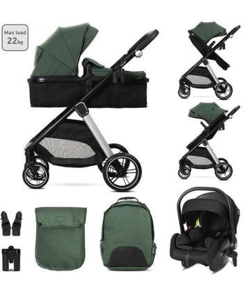 Lorelli kolica za bebe 3u1 Aspen Green