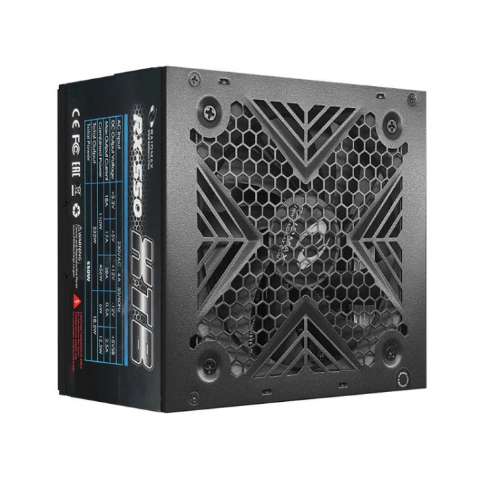 Napajanje 550W Raidmax RX-550XT(B) Full Black/120mmTC Fan/Retail Pack