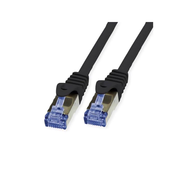 Secomp VALUE FTP Patch Cord Cat6A (Class EA) extra-flat crna 3.0m