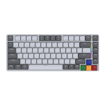 Tastatura mehanicka Gaming Fantech MK915 RGB Maxfit AIR83 Wireless gray (red switch)