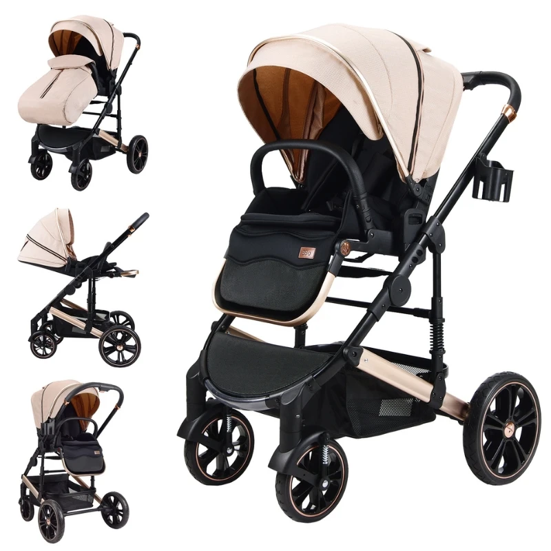 BBO MegaMove kolica za bebe Beige, 0m+