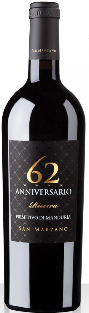 San Marzano - Anniversario 62 Primitivo di Manduria DOP Riserva 2019