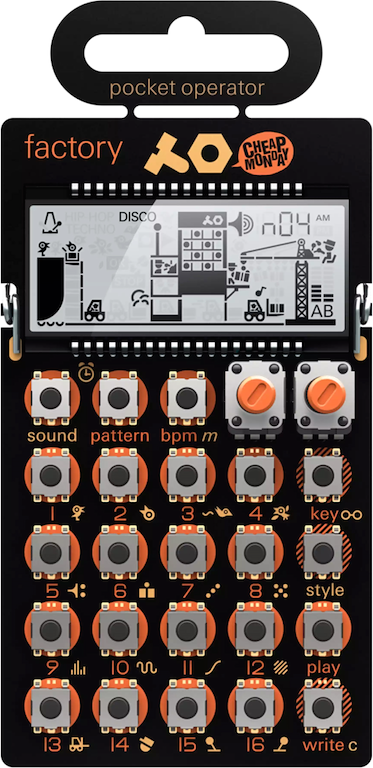 Teenage Engineering PO-16 Factory sintisajzer