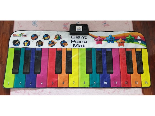 Podni Piano Rainbow Colors