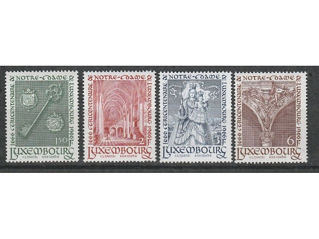 Promise to Our Lady of Luxembourg - 1966 - MNH