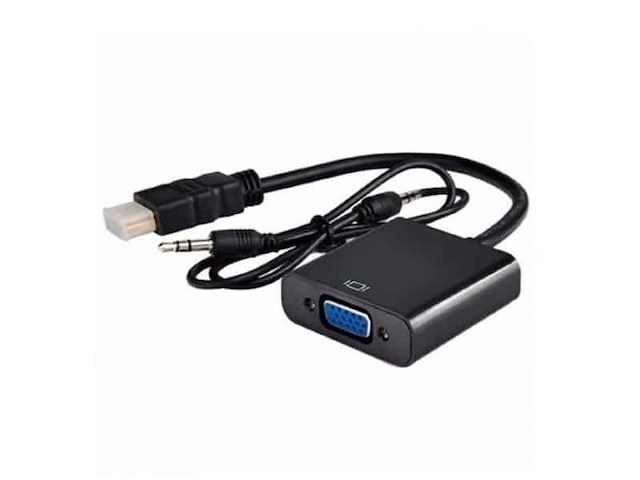 Adapter HDMI na VGA audio kabal