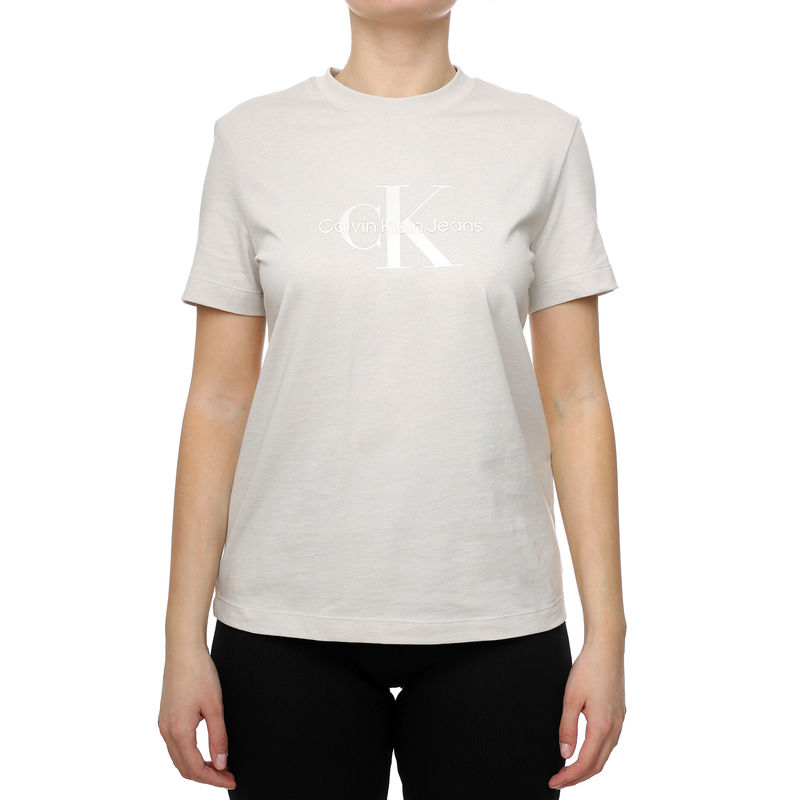 Ženska majica Calvin Klein Glossy Monologo Regular Tee