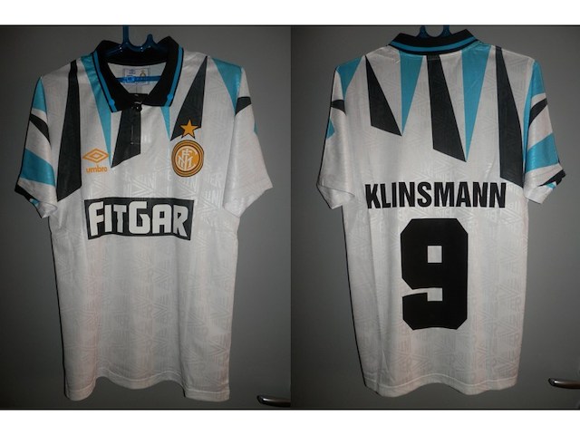 Inter dres 1991-92 Jurgen Klinsmann 9 (Gostujući)