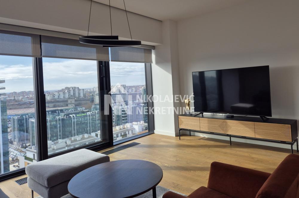 Novi Beograd,West65,namesten lux ,parking ID#1351 1.500 €