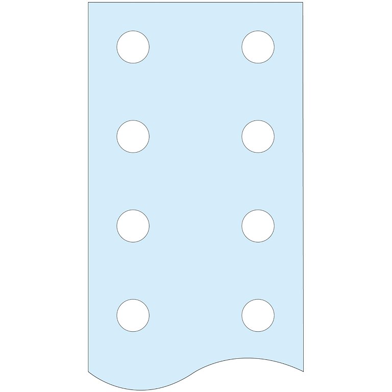 LVS04512 Linergy_TB SABIR. PE VERT. 25x5 L1675