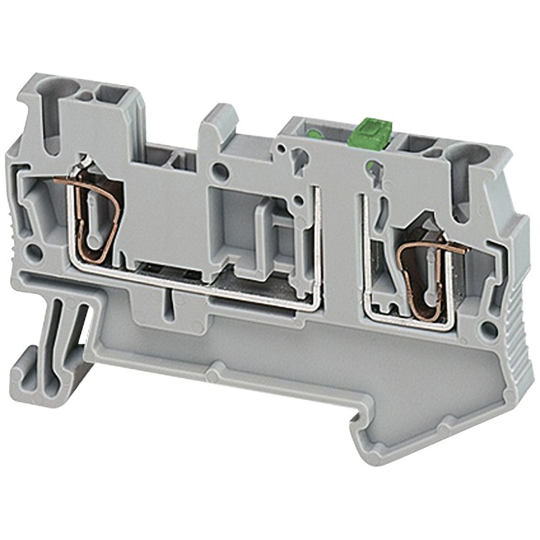 NSYTRR22SC STEZ. OPRUŽNA 2,5mm2 1P 1x1 SIVA DISCON