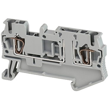 NSYTRR22TB STEZ. OPRUŽNA 2,5mm2 1P 1x1 SIVA DISCON