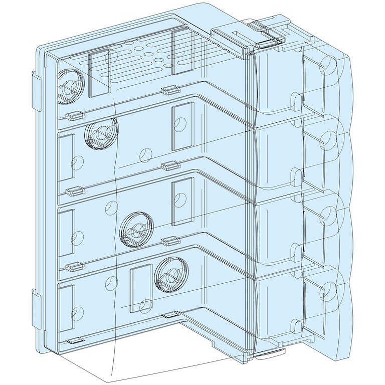 LVS04060 BLOK NAPAJANJA NSX/INS/INV 250 4P