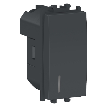LMR1404003 MODULAR NAIZMEN. PREKIDAČ LOKAT. 1M CRNI