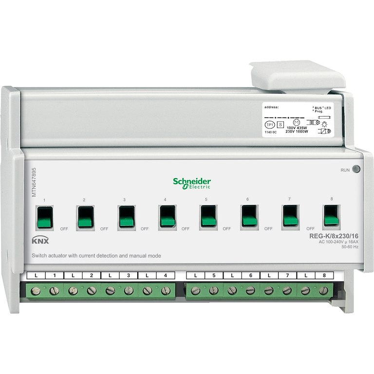 MTN647895 KNX SWITCH ACT.REG-K 8G W.CURR.DETEC.
