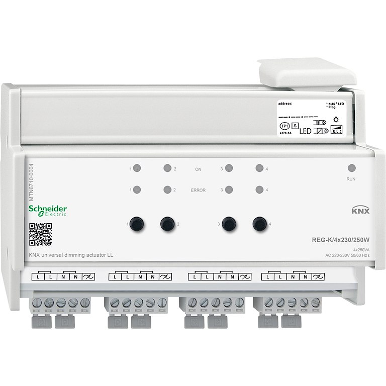MTN6710-0004 KNX LED DIM LLREG-K/4x230/250 W