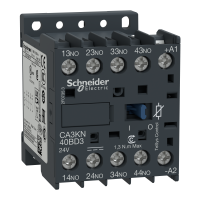CA3KN40GD3 KONTAKTOR POMOĆNI 4F VIS 125V DC