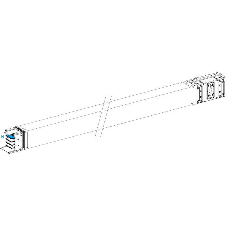KSA630ET450 Vodni dužni deo 630A 5m