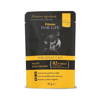 Fitmin For Life Cat Adult Kesica Piletina 85g