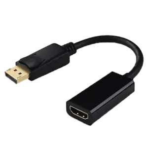 FAST ASIA Adapter-konvertor Display Port na HDMI 4 K crni