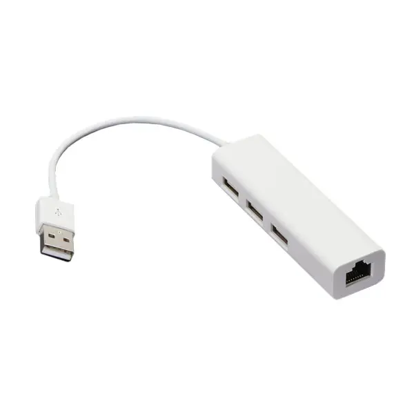 FAST ASIA USB 2.0 kabl na 3xHUB 2.0 + RJ45 beli