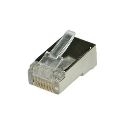 LINKOM RJ-45 8/8 konektor cat.6 (oklopljen) hrom