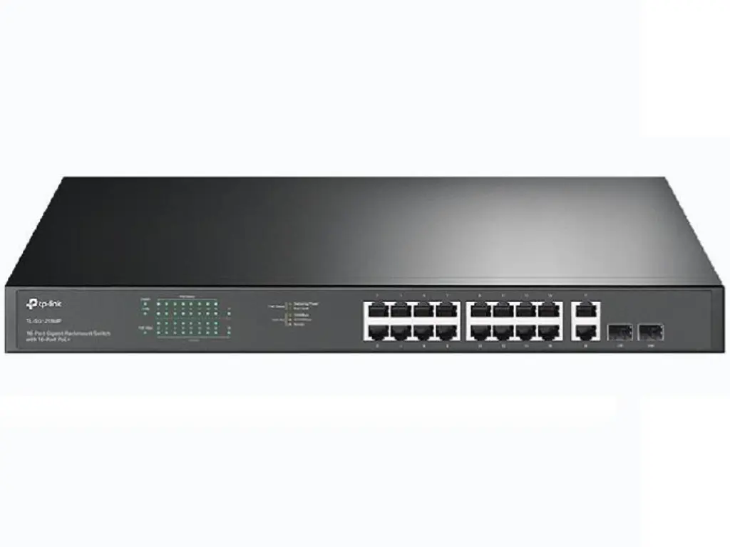 TP-LINK Switch TL-SG1218MP Gigabit sivi
