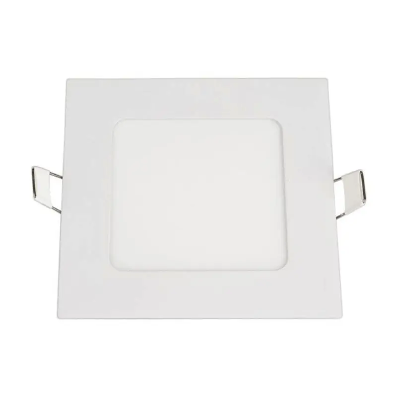 AURA-LIGHT Ugradni kvadratni led panel, 6W, 6000K, Beli