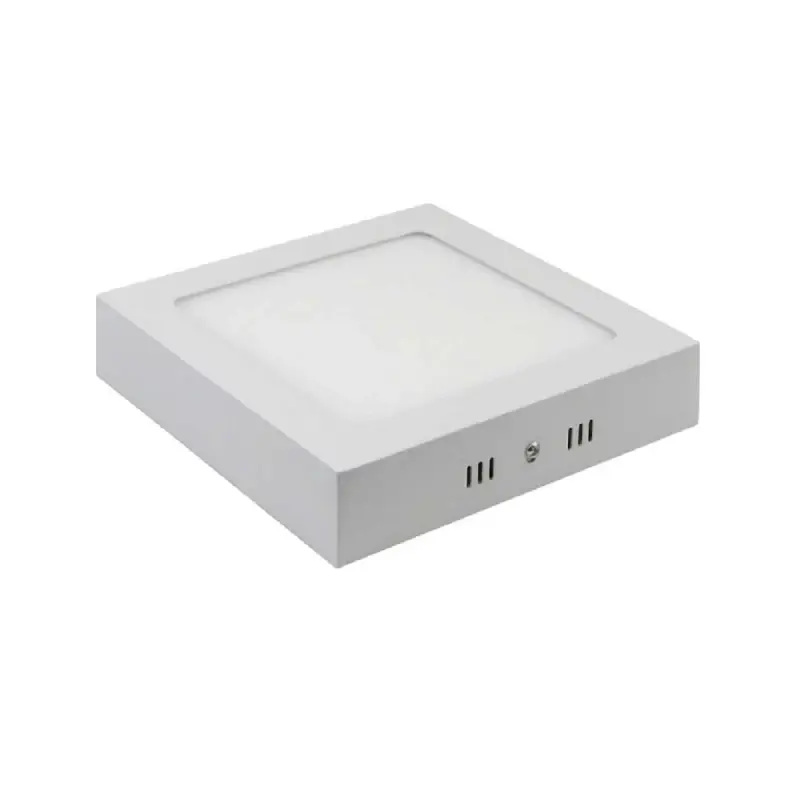 AURA-LIGHT LED Nadgradni panel, Kvadratni, 12W, 6000K, Beli