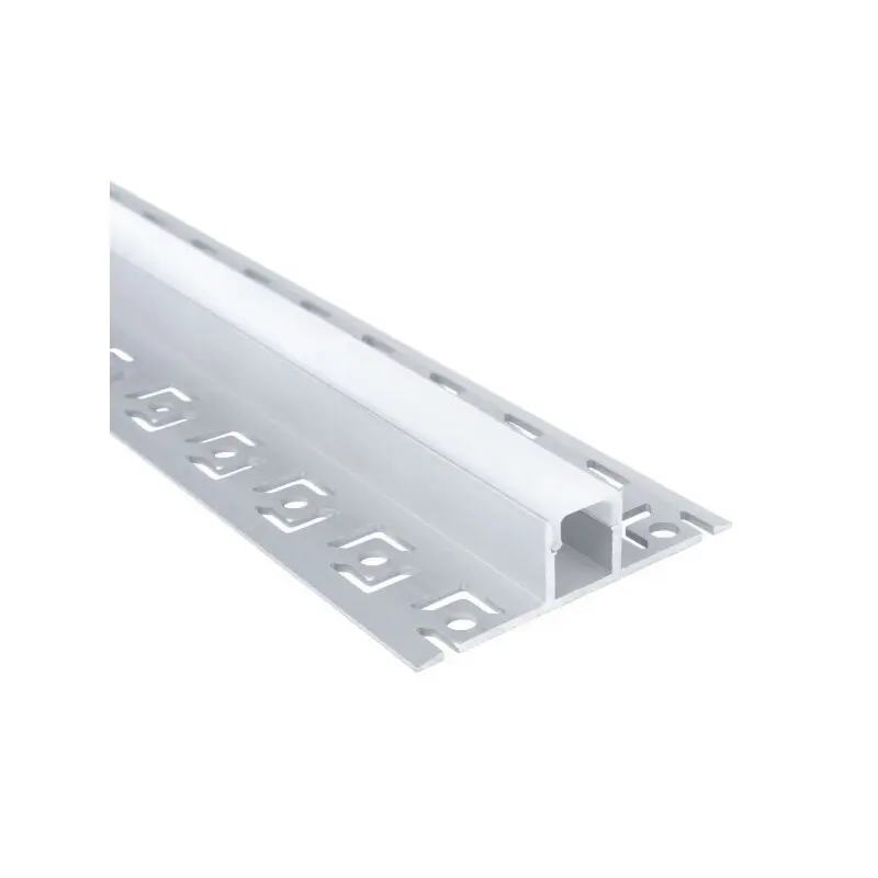 AURA-LIGHT Aluminijumski led profil za gips, Ugradni LT119, Svetlosivi
