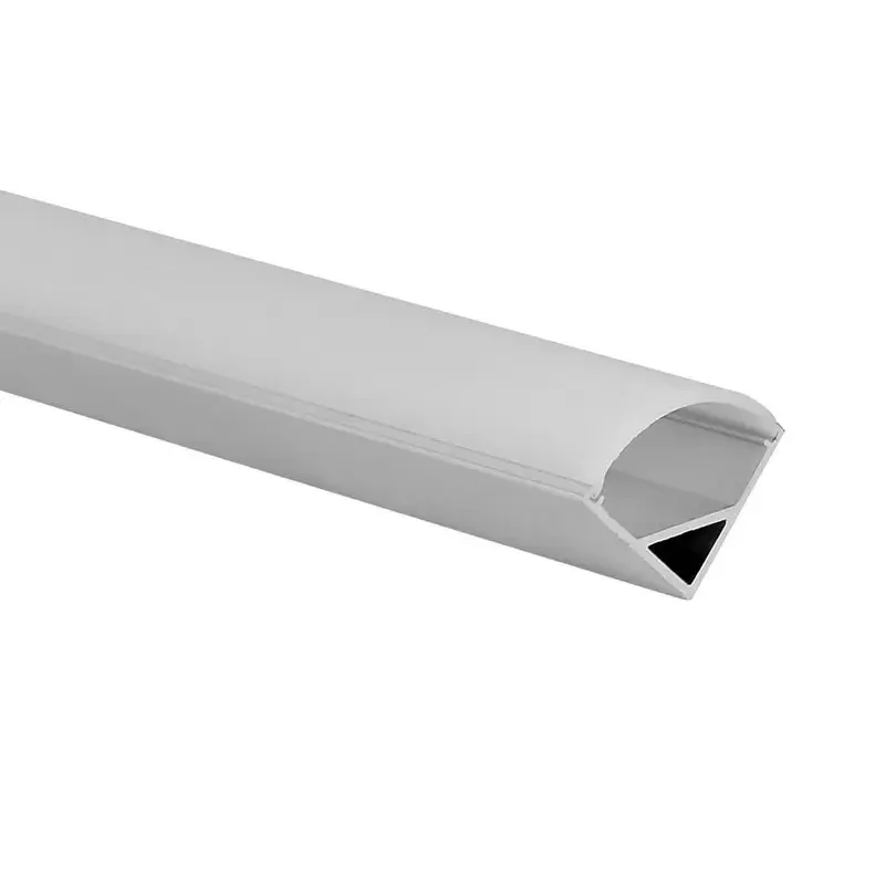 AURA-LIGHT Aluminijumski led profil ugaoni, Nadgradni LT103, Svetlosivi