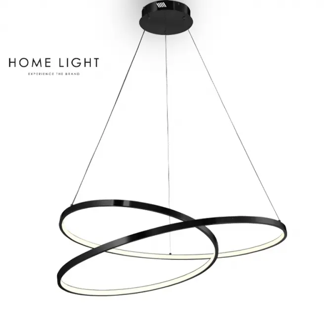 HOME LIGHT Luster Vesta 495, 55W, 3000K, Crni