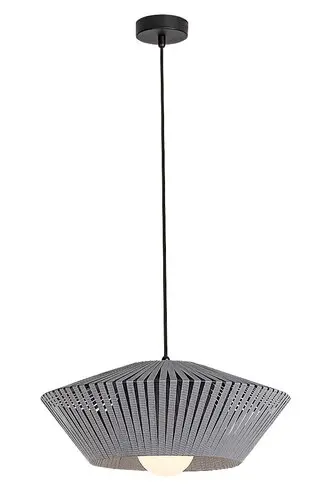 Rabalux Visilica Revan, 1xE27, LED 6W, R40cm, Siva