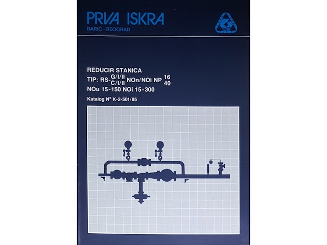 Katalog Reducir Stanice `PRVA ISKRA` Barič Jugoslavija