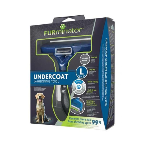 FURminator Četka za dugodlake pse, deShedding Tool