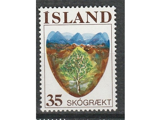 Island, Iceland - 1975 - Forestry - MNH