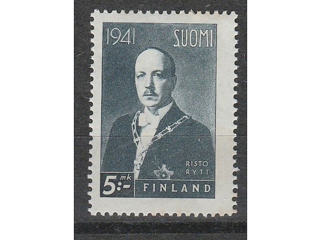 Finland - 1941 - Risto Heikki Ryti - MH