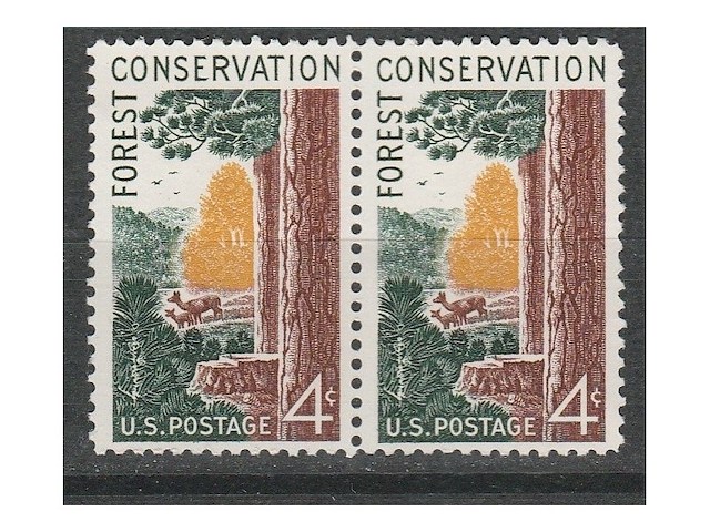 USA - 1958 - Forest Conservation - MNH