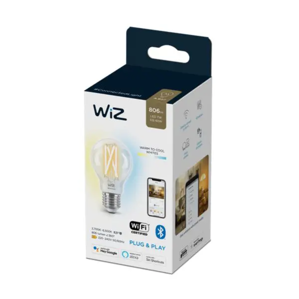 WIZ Wi-fi sijalica 7W (60W) A60 E27 927-65 CL TW 1PF/6