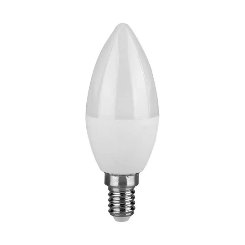 V-TAC Led sijalica, 4.5W, 6500K, E14, C37, 21173, Bela